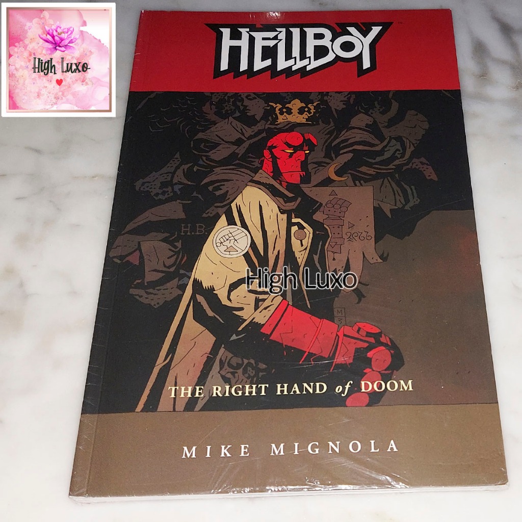 Jual Buku Graphic Novel Hellboy Vol 4 The Right Hand Of Doom Comic ...