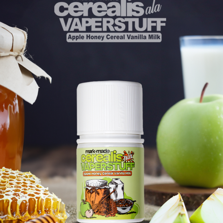 Jual Cerealis Mark-Made 60Ml - Ala Vaperstuff 3Mg 7Mg 11Mg Liquid ...