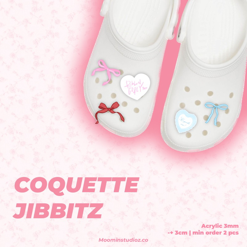 Jual ribbon/ girly coquette era Jibbitz | Shopee Indonesia