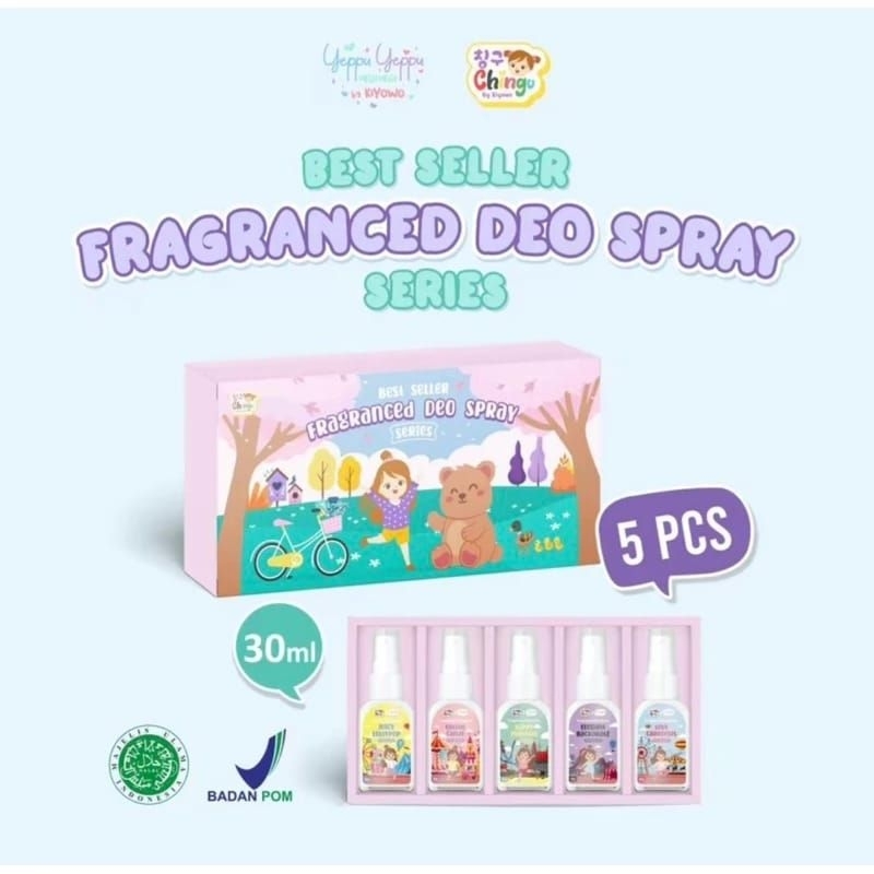 Jual kiyowo deo spray bundle 5 | Shopee Indonesia