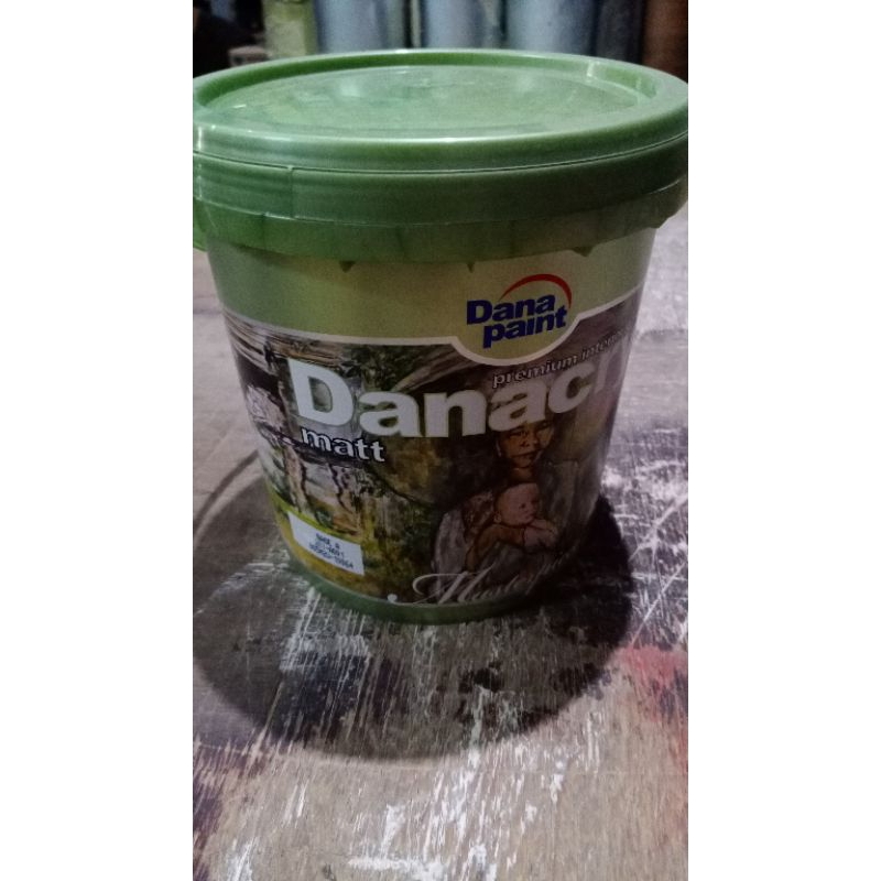 Jual Cat Tembok Dana Paint Danacryl Matt Interior 2.5 Liter | Shopee ...