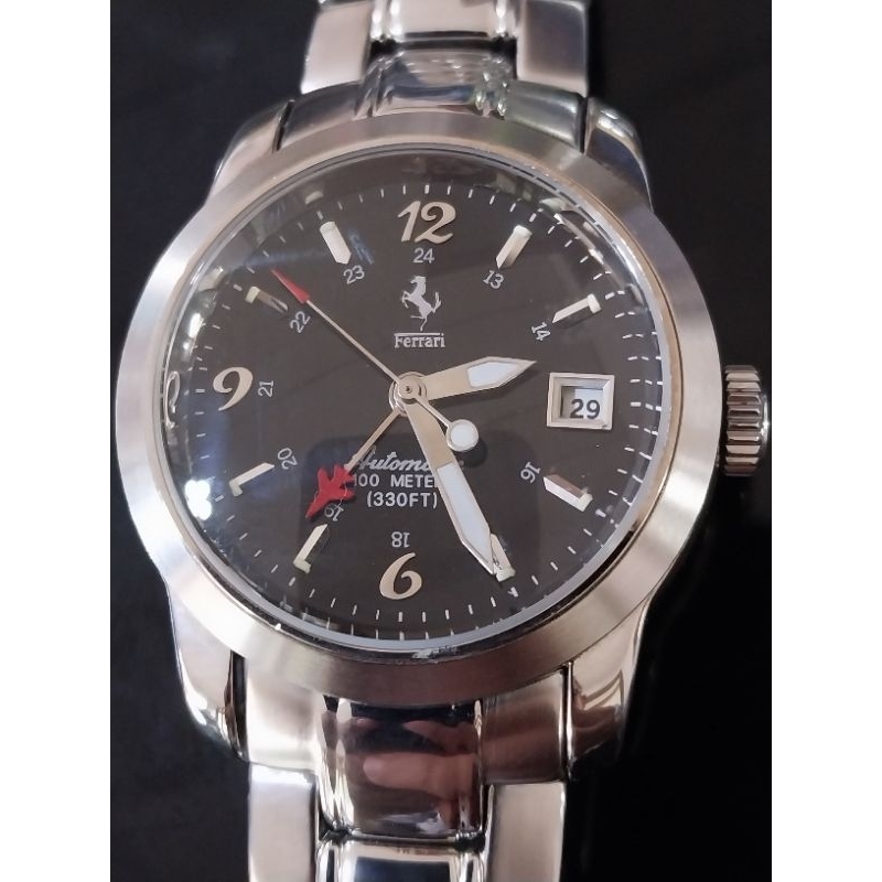 Jual FER*RI Jam Tangan Pria GMT Automatic second 996 | Shopee Indonesia