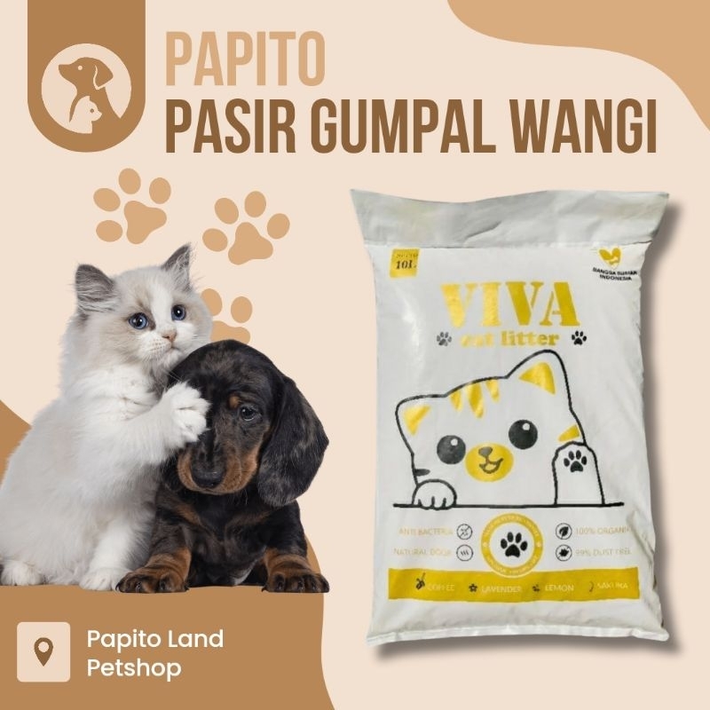 Jual Viva Cat | Pasir Gumpal Wangi | Pasir Kucing | Pasir Wangi PAPITO ...