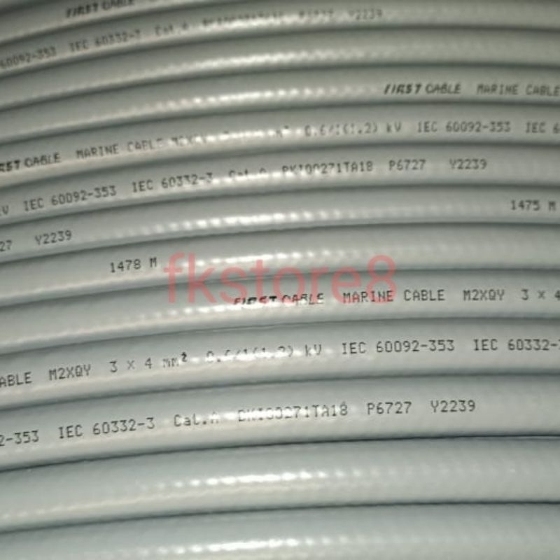 Jual Kabel Marine 3x4 mm / Marine Cable 3 x 4 mm | Shopee Indonesia
