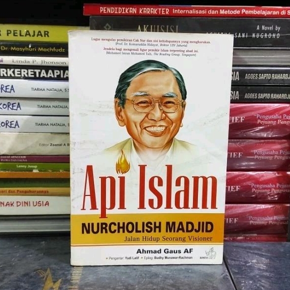 Jual Buku Original Api Islam NURCHOLISH MAJID Jalan Hidup Seorang ...