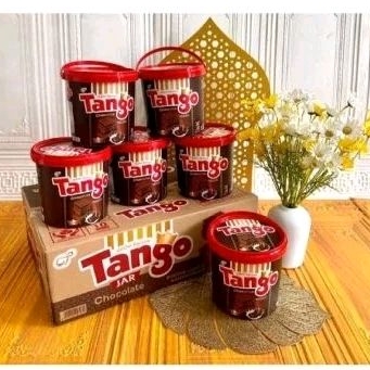 Jual tango jar wafer 240gram 1dus (isi 6 ember) | Shopee Indonesia