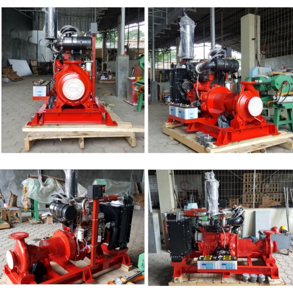 Jual Pompa Hydrant Diesel - 1000 gpm 90 kw Head 90-100 m - EBARA ...