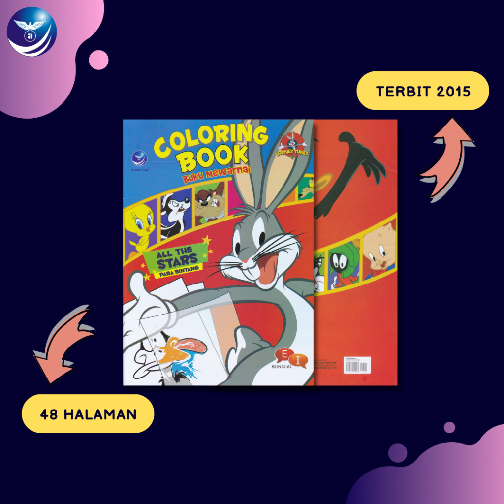Jual Penerbit Andi - Buku Mewarnai- Para Bintang, Coloring Book- All ...