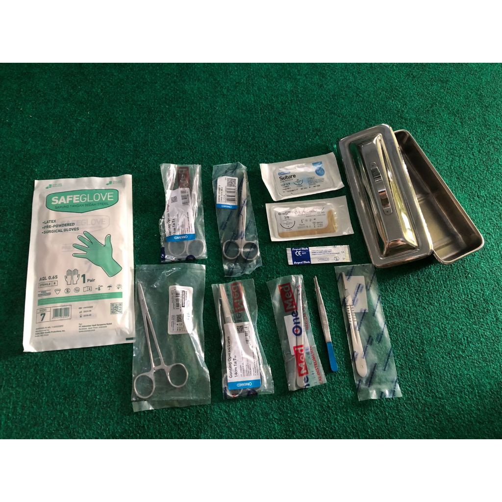 Jual Minor Set / Hecting Set Bak Instrumen Paket B Lengkap Jual Hecting ...