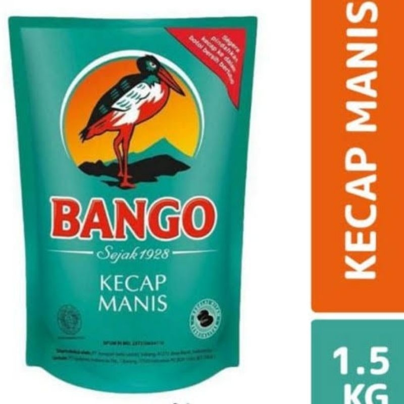 Jual Kecap Manis Bango 1,5kg Asli 1,525kg Kedelai Hitam Original 1.5kg ...