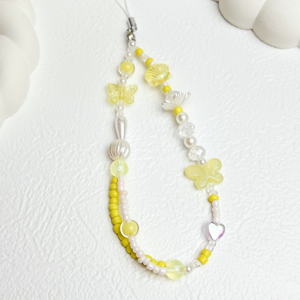 Jual PHONE STRAP BEADS KRISTAL HP TALI HP GELANG BRACELET KOREA ...