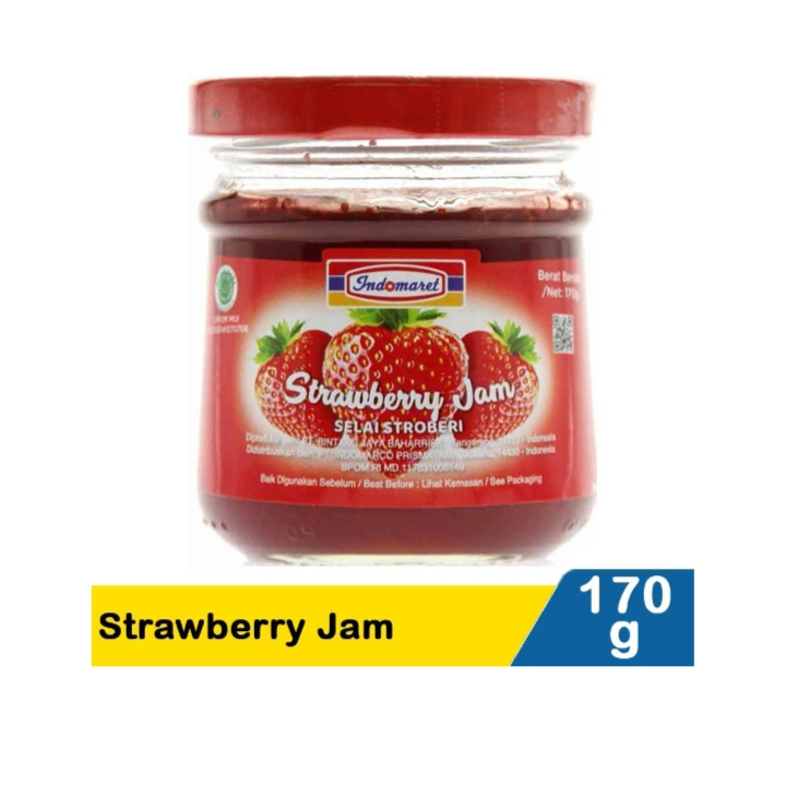 Jual Indomaret selai stroberi nanas / selai Strawberry / Selai Nanas ...