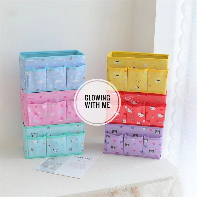Jual Box serbaguna lucu/cute storage desktop box/foldable box/kotak ...