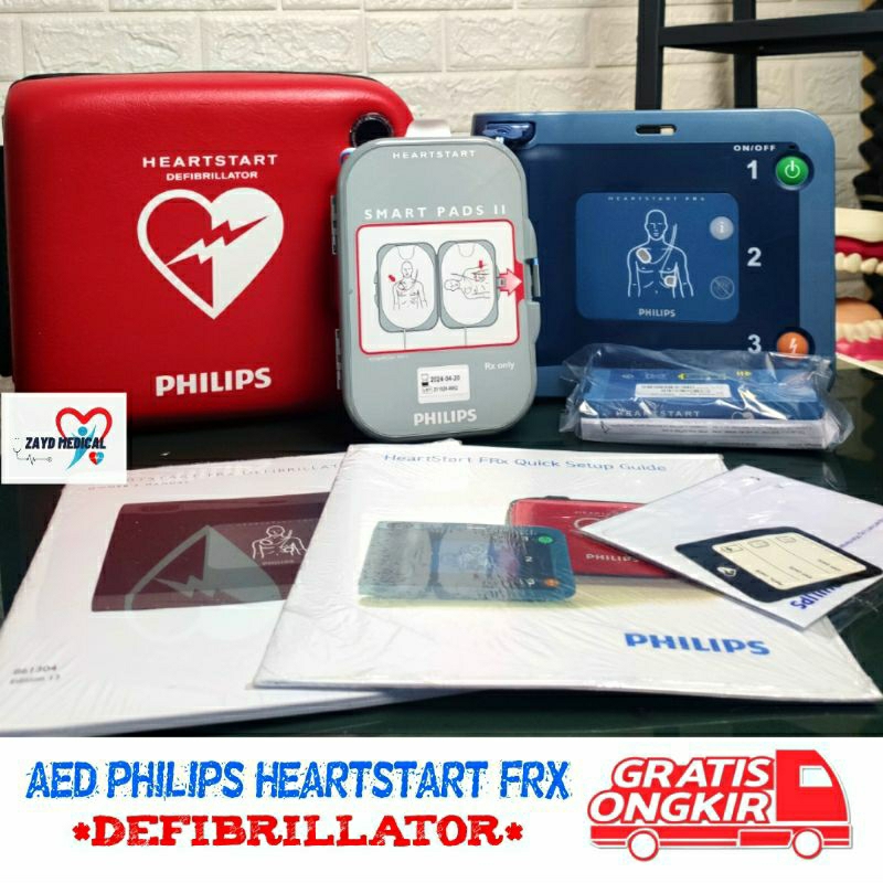 Jual AED HEARTSTART PHILIPS FRX/ AED PHILIPS HEARTSTAR DEFIBRILLATOR | Shopee Indonesia