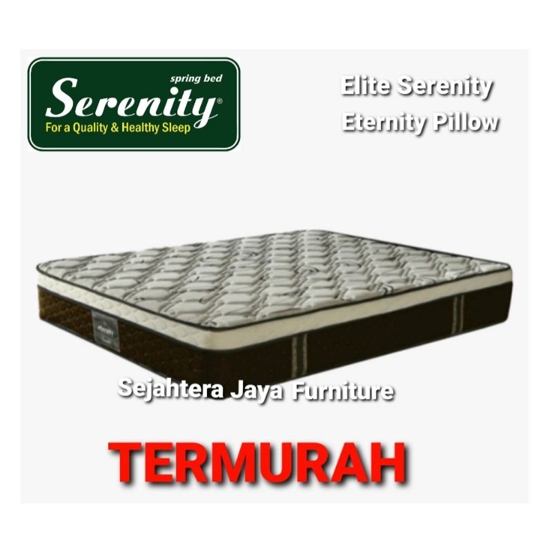 Jual Springbed Elite Serenity Eternity 120x200 Pillow Top | Shopee ...