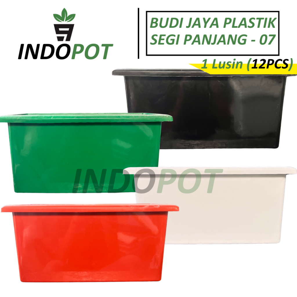 Jual (12PCS) Pot Tinggi Segi Panjang SGP-07 Aesthetic Tanaman Indoor ...