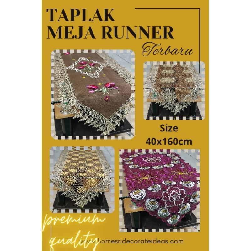 Jual Aesthetic Table Runner 160cm Taplak Meja Runner Garuda Taplak ...