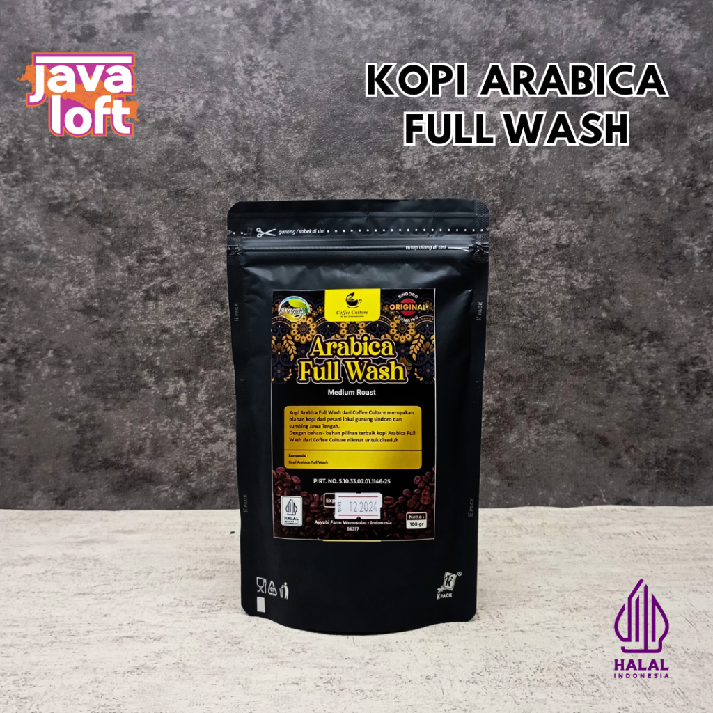 Jual Kopi Arabica Full Wash Coffe Culture 100% kopi Murni Olahan Kopi ...