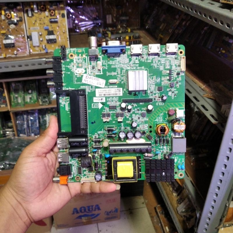 Jual MESIN TV DAEWOO DTV43S1 MAINBOARD - MOTHERBOARD - MB TV LED DAEWOO DTV43S1 | Shopee Indonesia