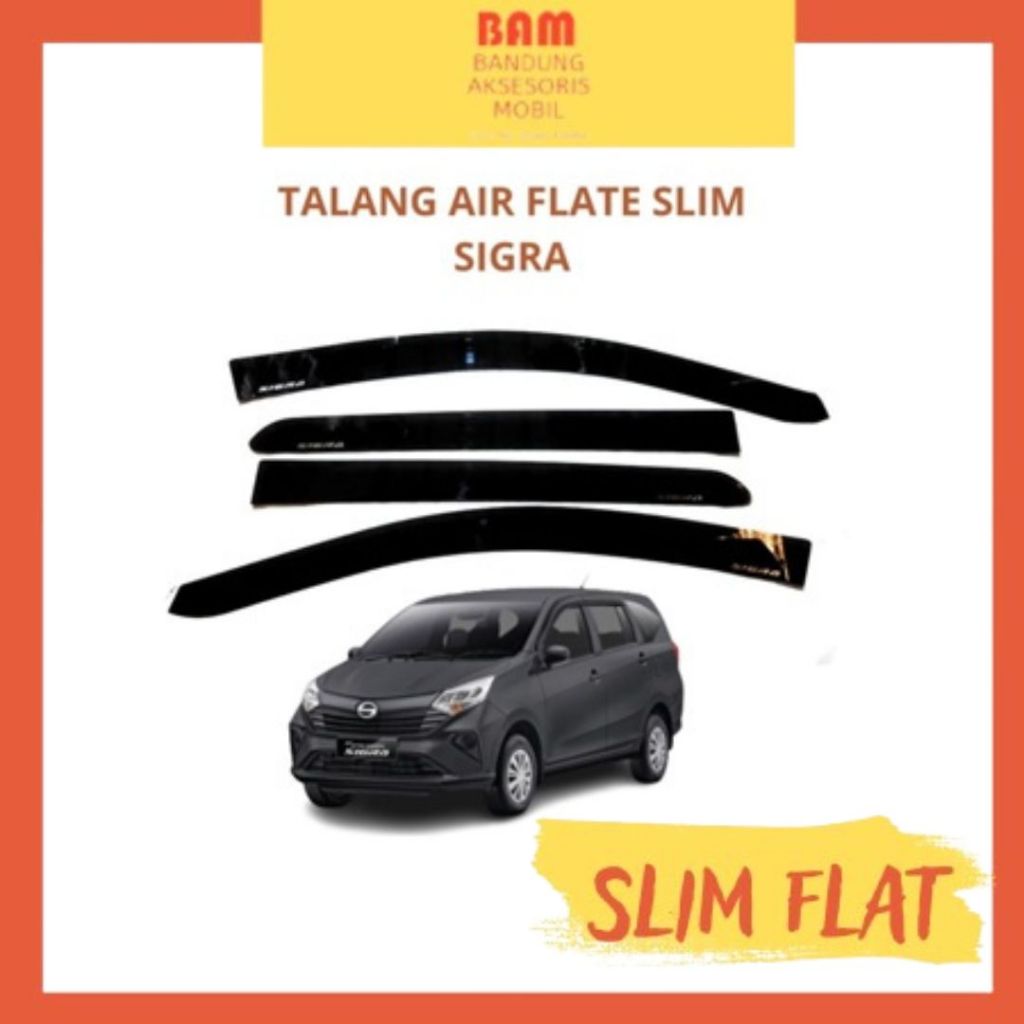 Jual Talang Air Mobil Model FLATE SIGRA | Shopee Indonesia