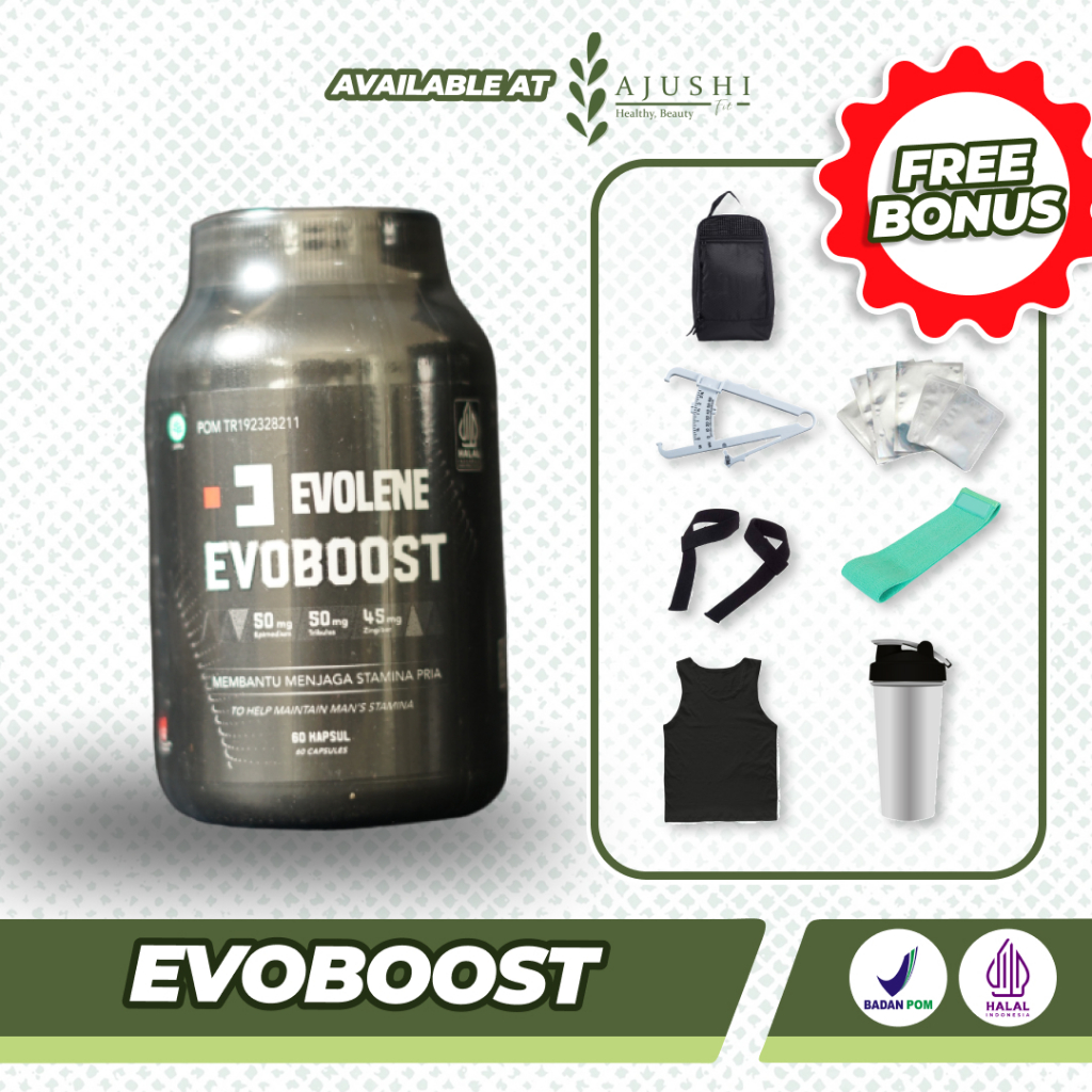 Jual Evolene Evoboost 60 Capsule Testo Booster Testosteron | Shopee ...