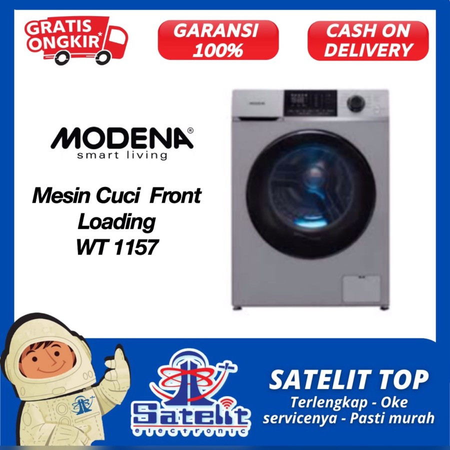 Jual MESIN CUCI / WASHING MACHINE / ALAT CUCI PAKAIAN MODENA WF1157 | Shopee Indonesia