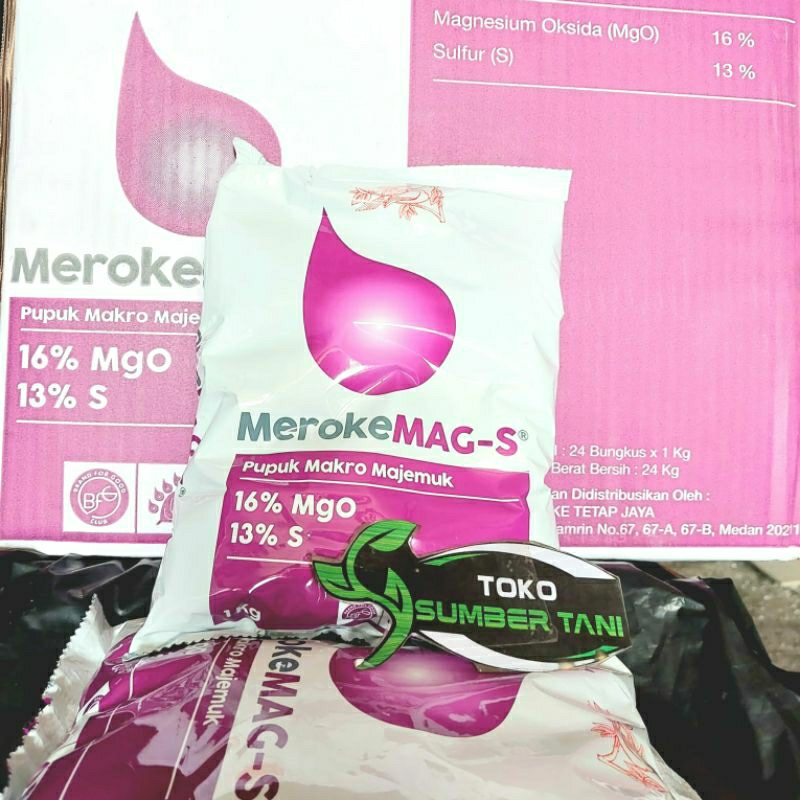Jual Pupuk MAG-S MAGS Magnesium Sulfat Meroke 1kg | Shopee Indonesia