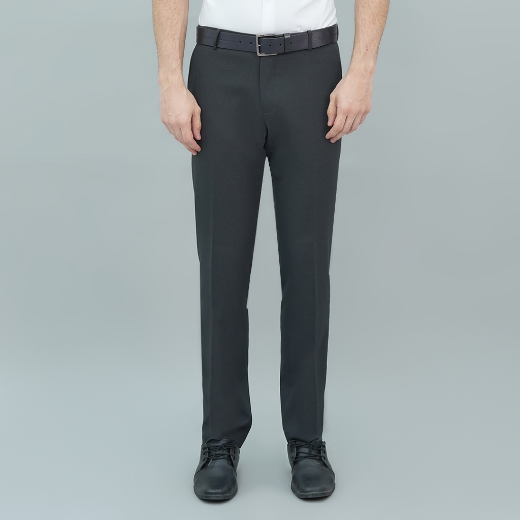 Jual Johnwin - Celana Formal Pria - Reguler Fit - Polyester - Abu ...