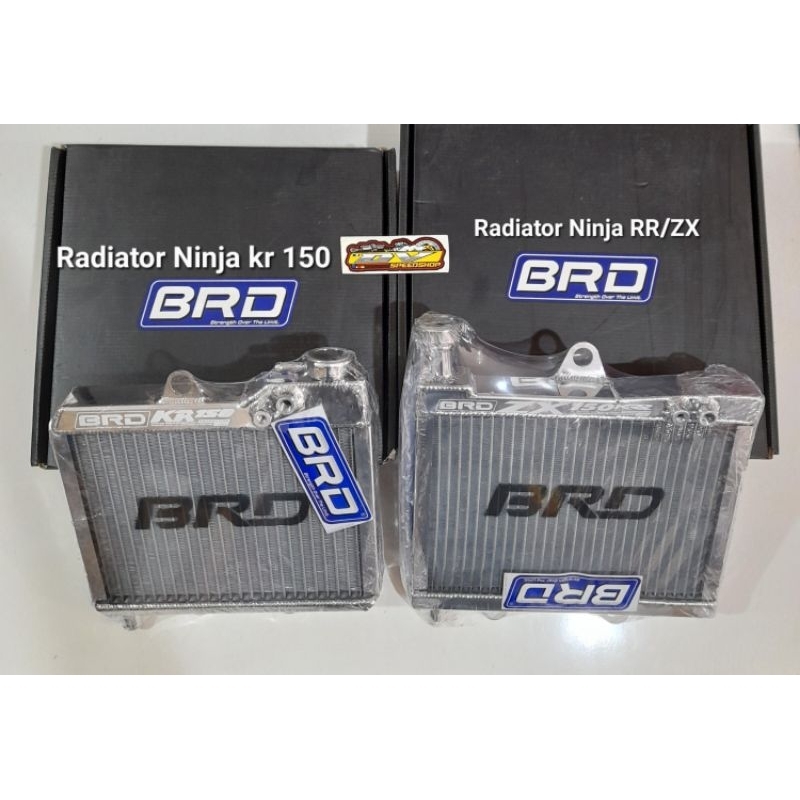 Jual radiator alumunium ninja kr 150 ninja RR BRD original Thailand ...