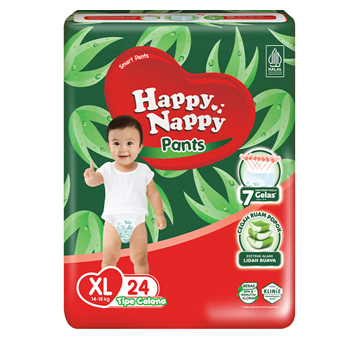 Jual Happy Nappy Smart Pantz S40/M32/L28/XL24 | Shopee Indonesia