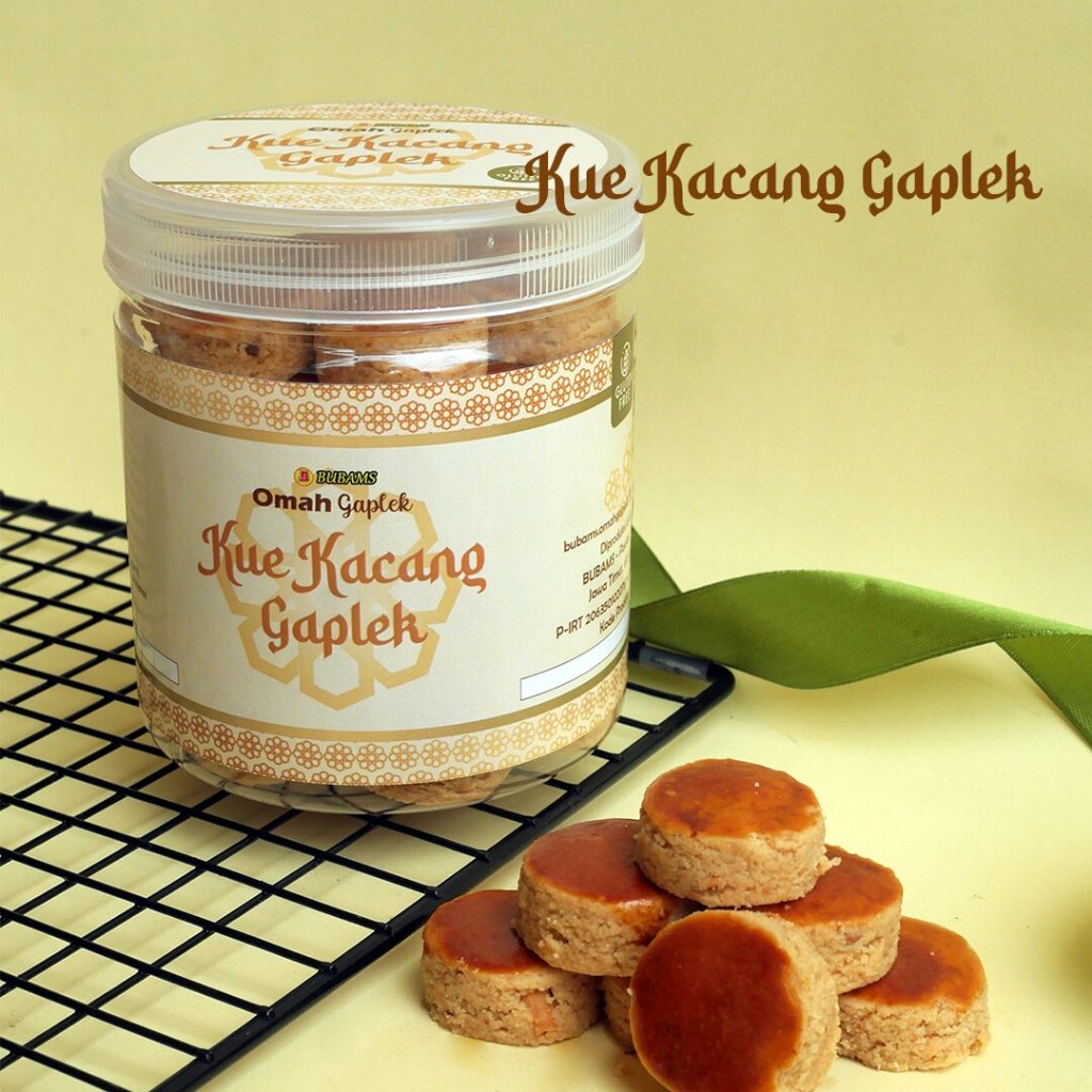 Jual Bubams Kue Kacang Gaplek GLUTEN FREE Kue Kering Hampers Ramadhan ...