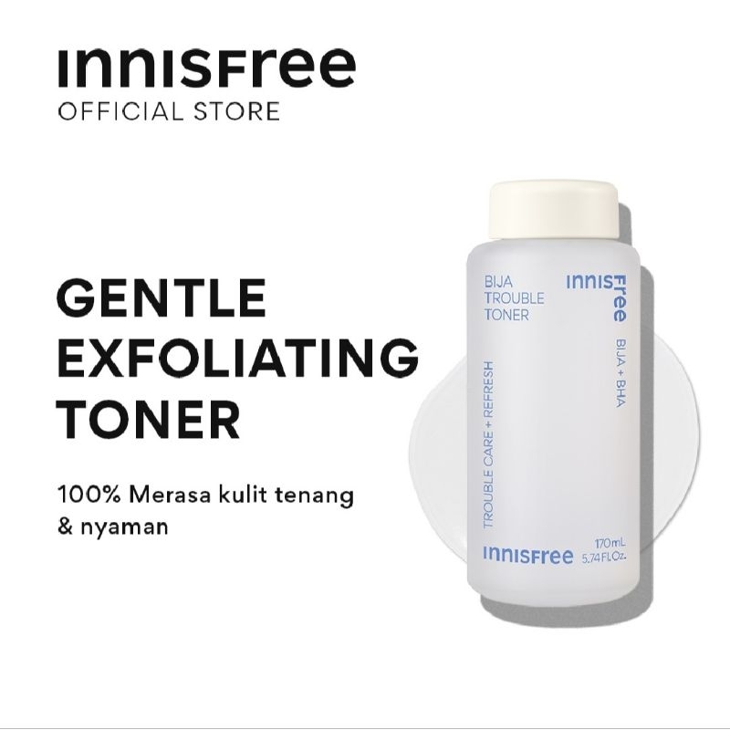 Jual [ORIGINAL] INNISFREE BIJA TROUBLE Toner Green Tea Hydrating ...