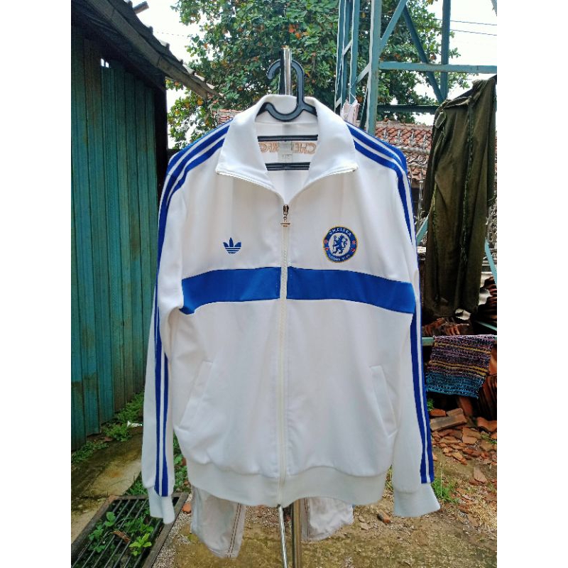 Jual tracktop Adidas Chelsea FC Vintage | Shopee Indonesia