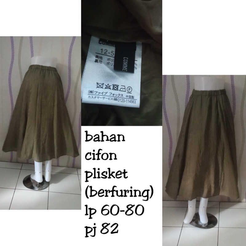 Jual Rok Korea Rok Span Rok Panjang Rok Pendek Rok Vintage Rok Kerja ...