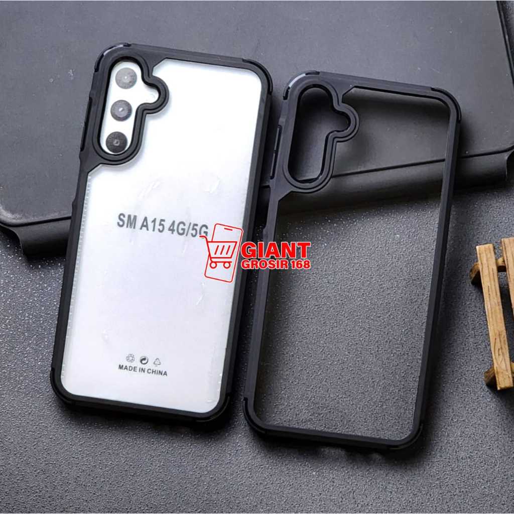 Jual Softcase Clear Hybrid Shockproof Anti Fall Case Samsung A15 5G Lte ...
