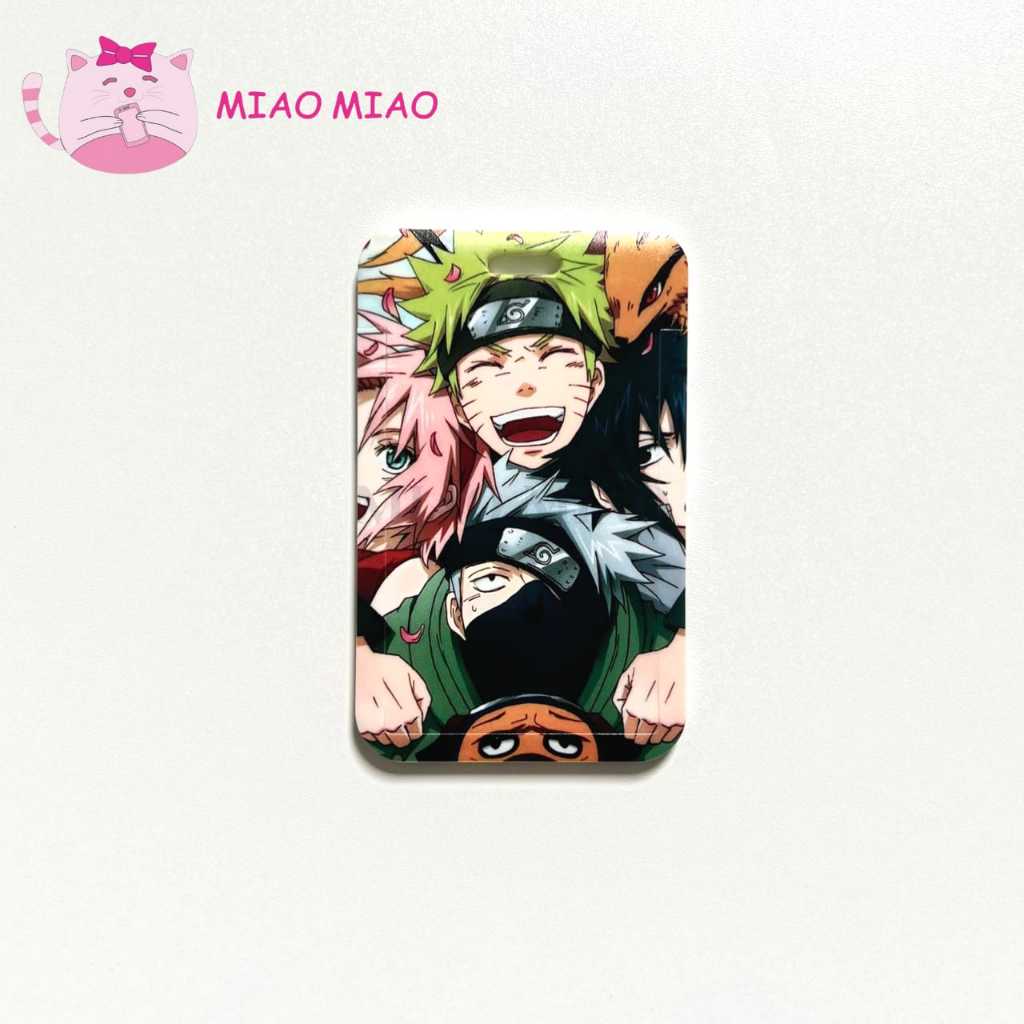 Jual ID CARD HOLDER NARUTO EDITION NAMETAG TANPA TALI CARD HOLDER ...