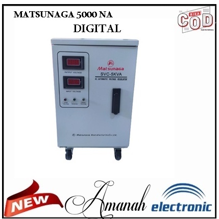 Jual Matsunaga 5000NA Stabilizer Stavol 5000 WATT | Shopee Indonesia