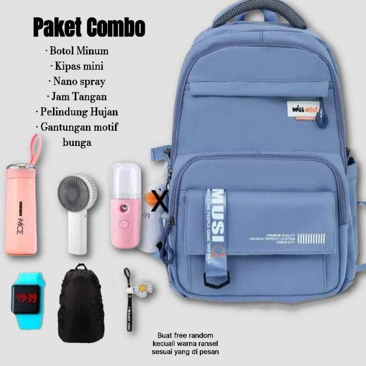 Jual TAS RANSEL PAKET COMPLIT TAS SEKOLAH BANYAK FREE YANG LAGI TURUN ...