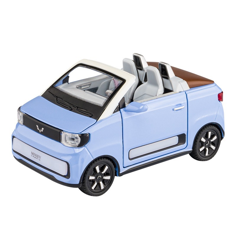 Jual Diecast Wuling EV Convertible Version With Scala 1:24 PullBack ...