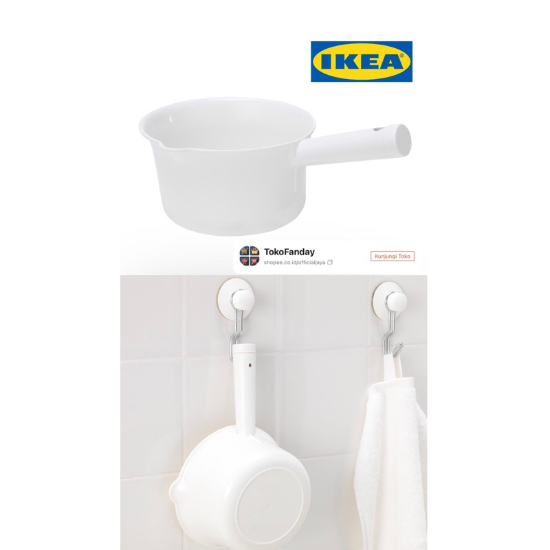 Jual gayung putih/gayung air /gayung mandi/ gayung mandi / gayung ...