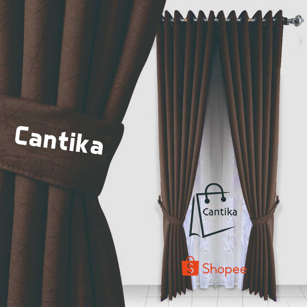 Jual Gorden blackout gordeng polos gorden pintu minimalis hordeng ...