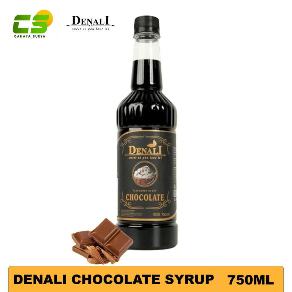 Jual Denali Syrup / Sirup - Chocolate Syrup 750 ml | Shopee Indonesia