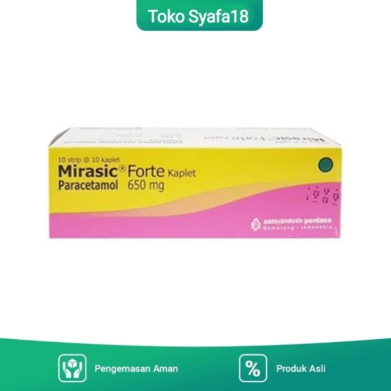 Jual Mirasic Forte 650mg Perbox | Shopee Indonesia