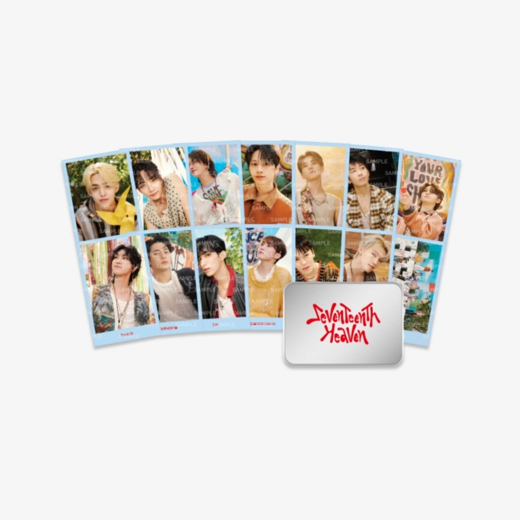 Jual [READY STOCK] SEVENTEEN SVT SEVENTEENTH HEAVEN OFFICIAL PHOTO CARD ...