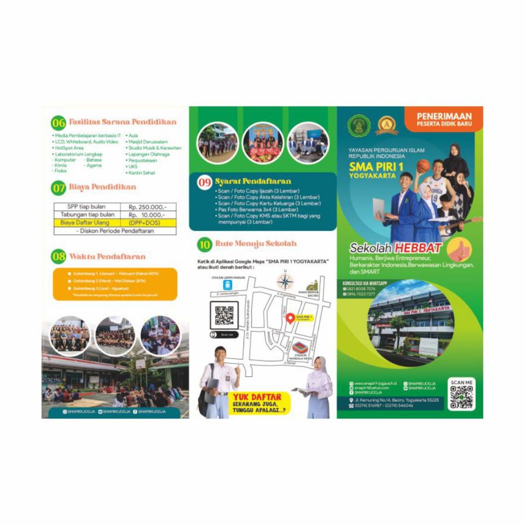 Jual Brosur PPDB, flyer, leaflet | Shopee Indonesia