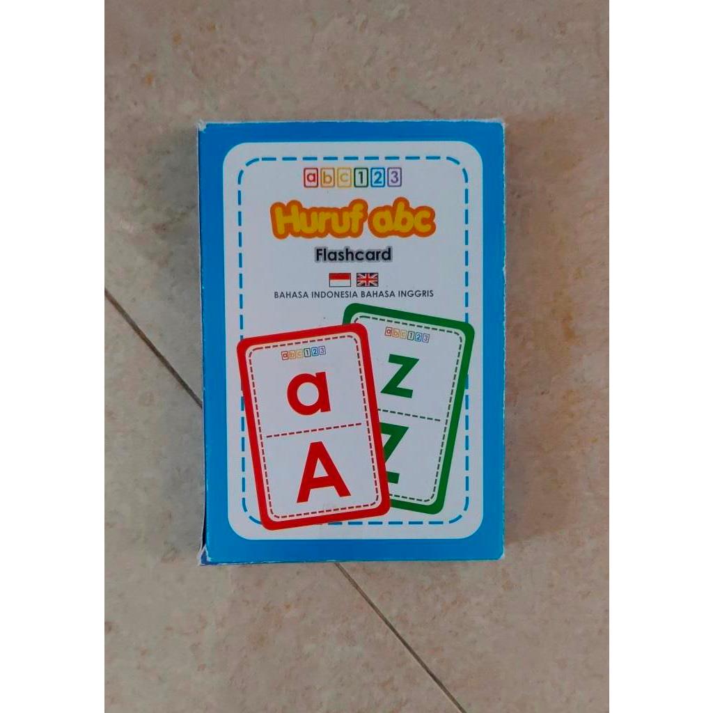 Jual PRELOVED FLASH CARD HURUF ABC-Buku Anak Second-Buku Second Jogja ...