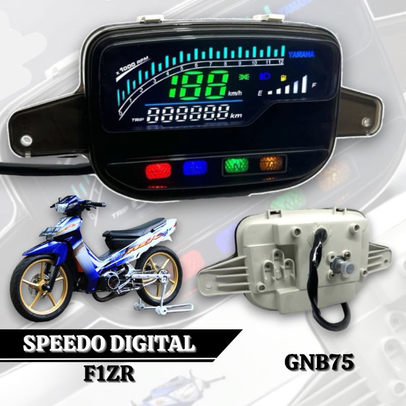 Jual Speedometer Digital Yamaha 110 Fiz R F1ZR FIZR V Spidometer Vega ...