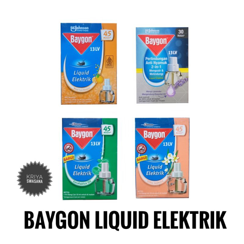 Jual BAYGON LIQUID ELEKTRIK REFILL 33ml & 22ml | Shopee Indonesia