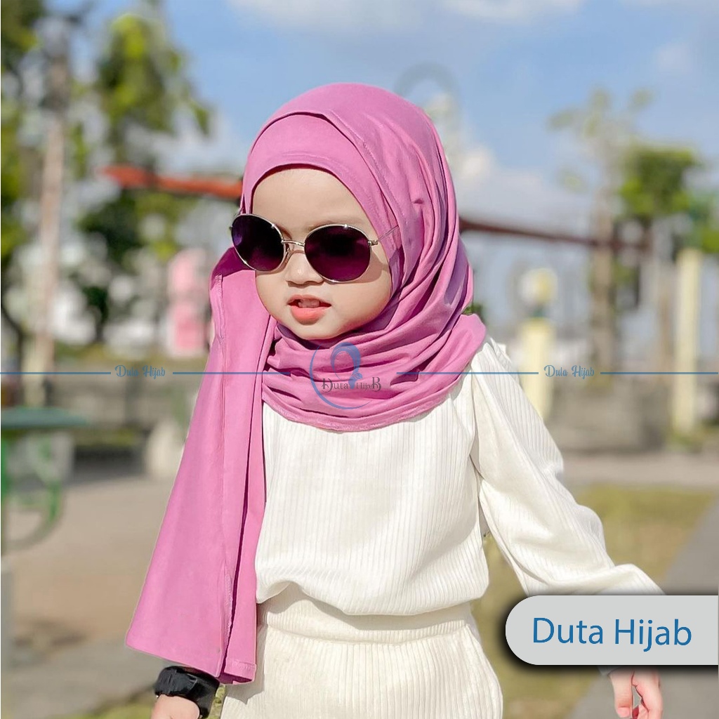 Jual Pastan Anak Pashmina Instan Anak Jersey Kancing Diandra Umur 3 - 6 ...