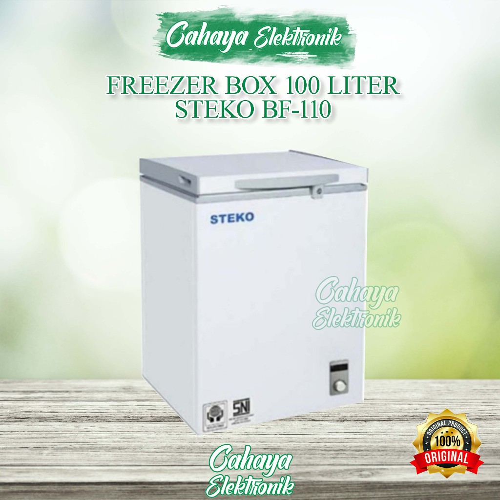 Jual FREEZER CHEST BOX STEKO BF 110 KAPASITAS 100 LITER | Shopee Indonesia